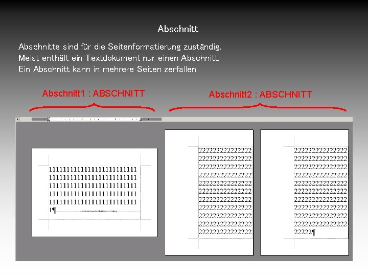 Zeichen und Absatz Zeichen Buchstaben Ziffern Interpunktionszeichen ...