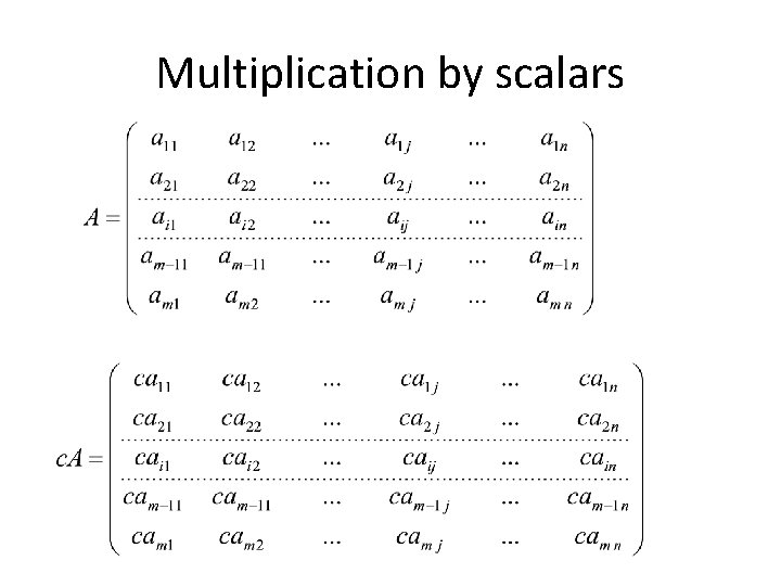 MATH 1046 Introduction to Matrices Sections 3 1