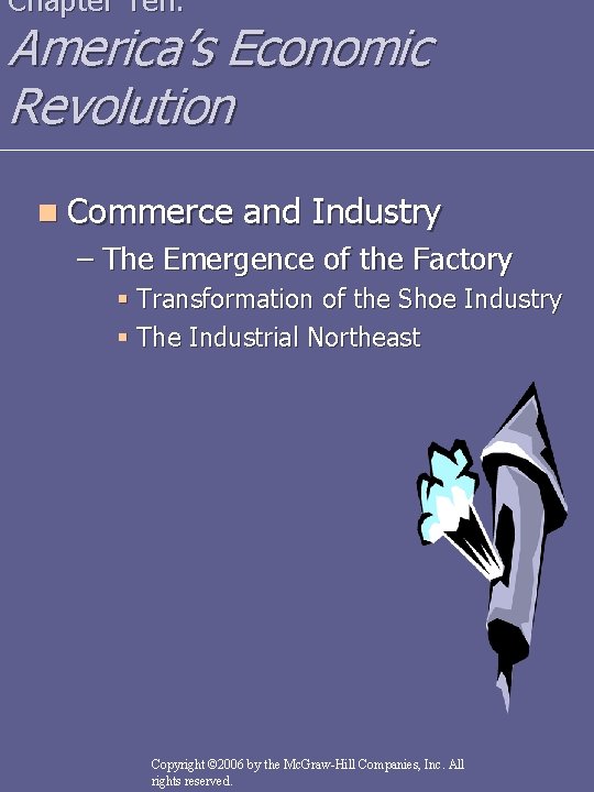 Alan Brinkley AMERICAN HISTORY 12e Chapter Ten Americas