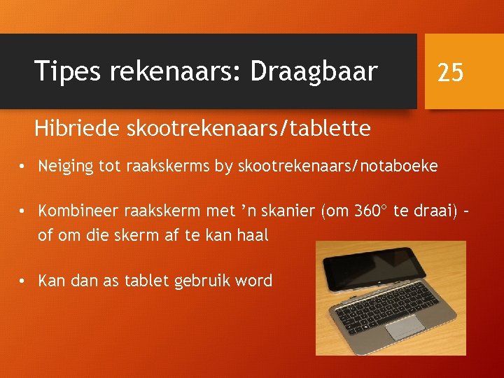 Rekenaars deel van jou lewe Graad 11 Dit