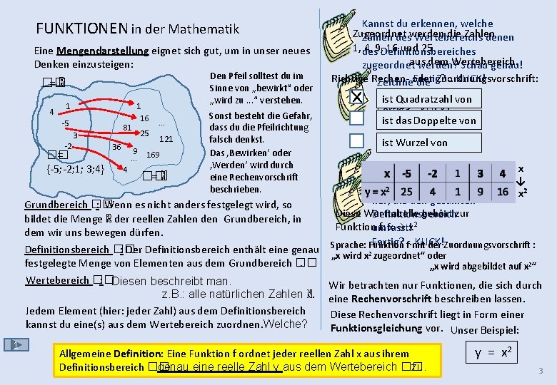 basicmodule Gernot Mhlbacher Lineare Funktion Funktionsbegriff ...