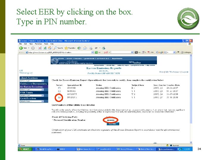 CREATE SUBMIT e EEMPR USING DEP ONLINE PORTAL