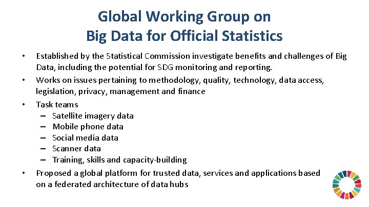 Scanning the environment The global perspective on the