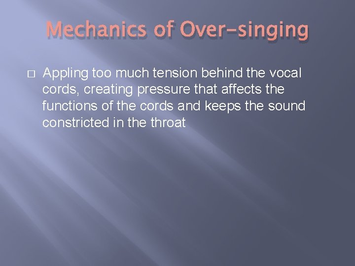 BLASTISSIMO OR SCREAMANDO By Megan Gloss Presented by