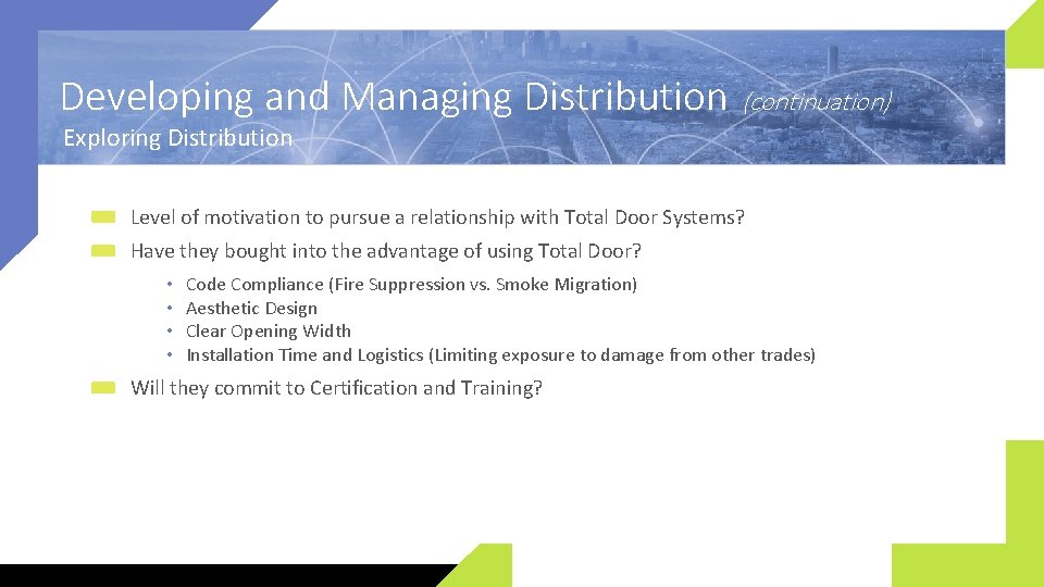 Developing An Effective Distribution Strategy Assessing Market ...