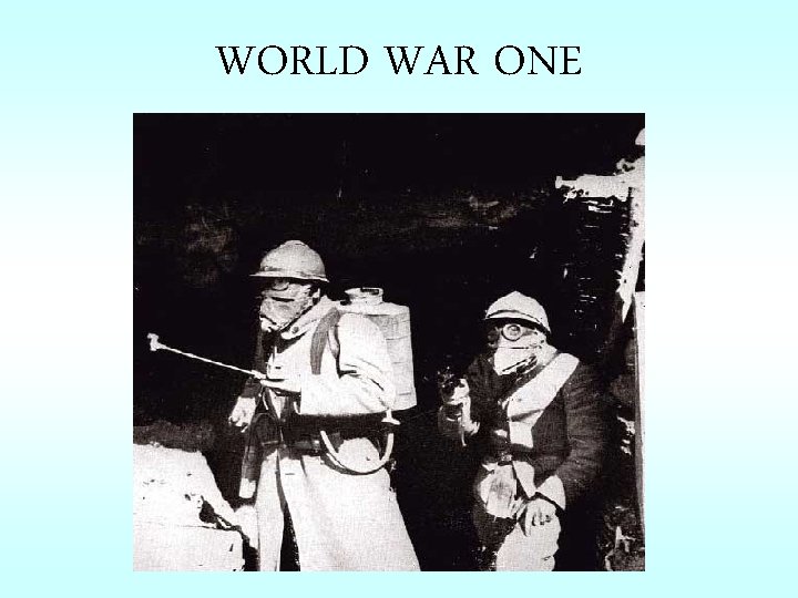 WORLD WAR ONE REASONS FOR WAR 1 MILITARISM