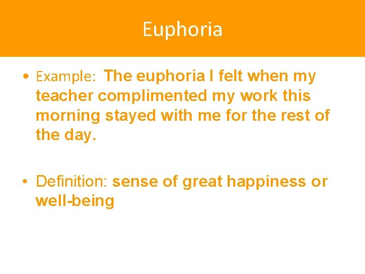 English 9 Vocabulary Unit Euphonious Example The audience