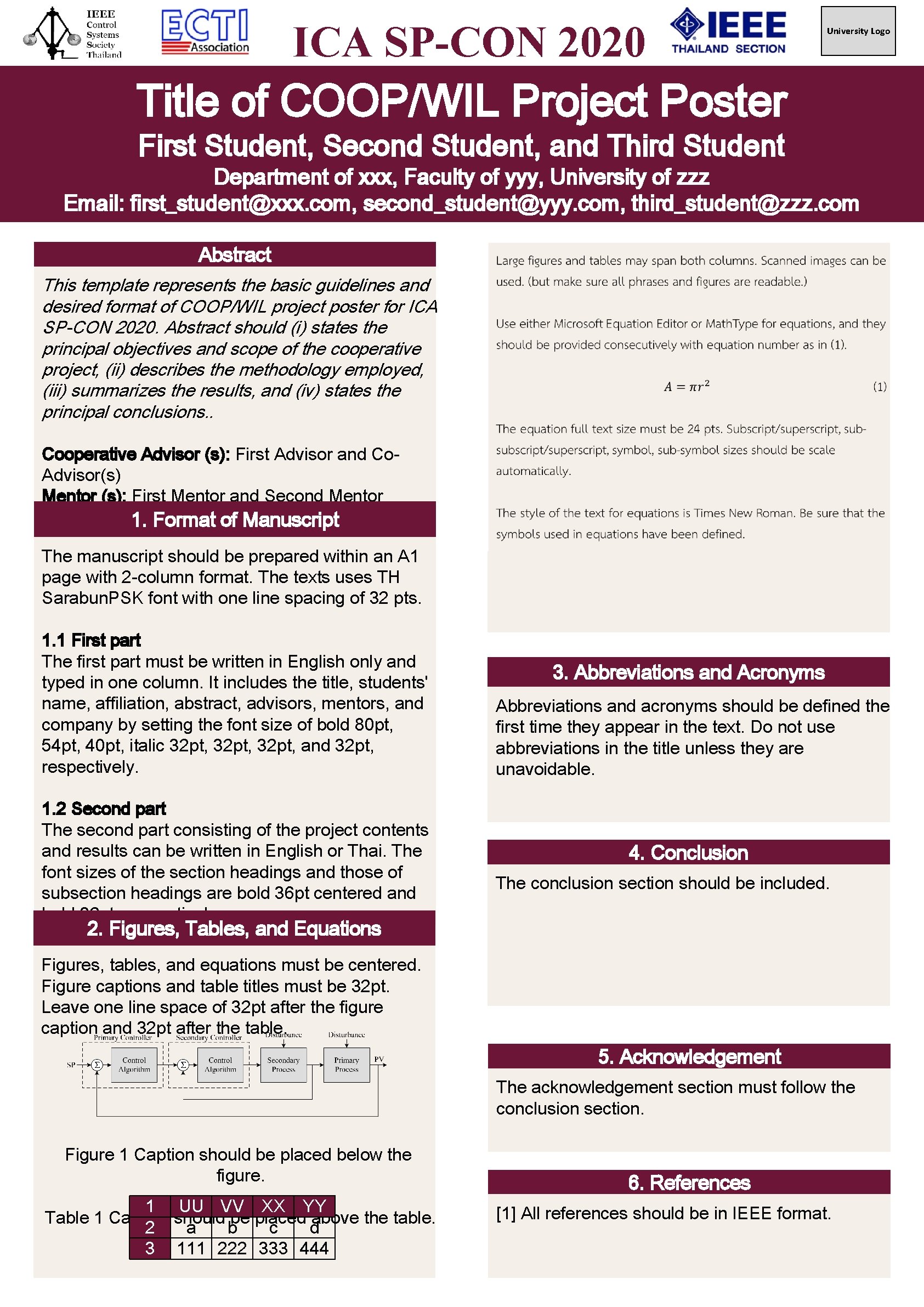 ICA SPCON 2020 Title of COOPWIL Project Poster