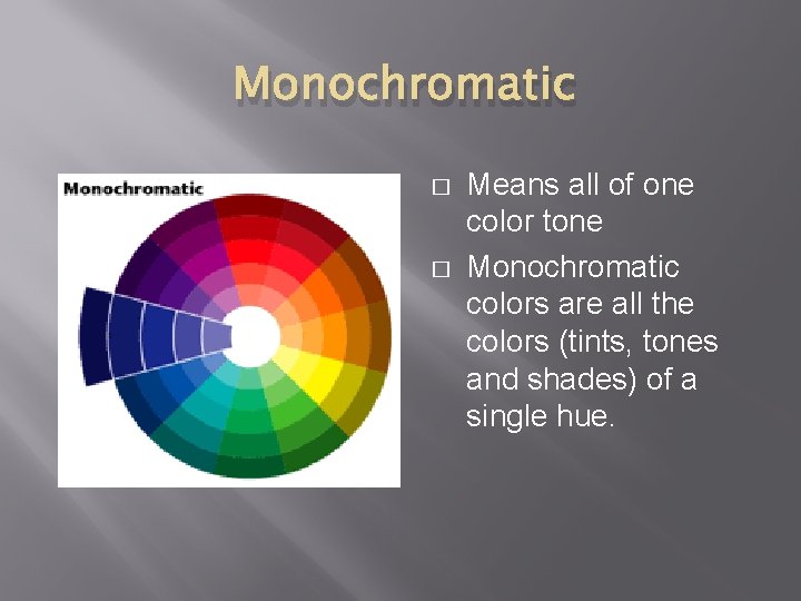 Color Our eyes and brains interpret light waves