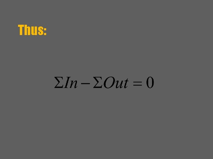Continuum Equation and Basic Equation of Water Flow