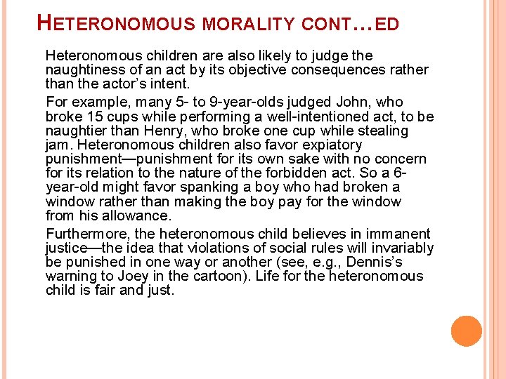 Piagets Theory of Moral Development part2 PGDCP SEMESTER