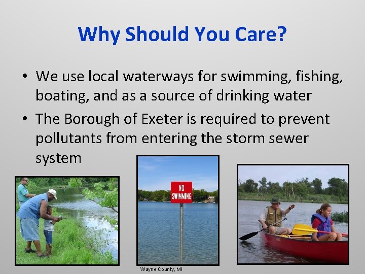 Preventing Stormwater Pollution What We Can Do General