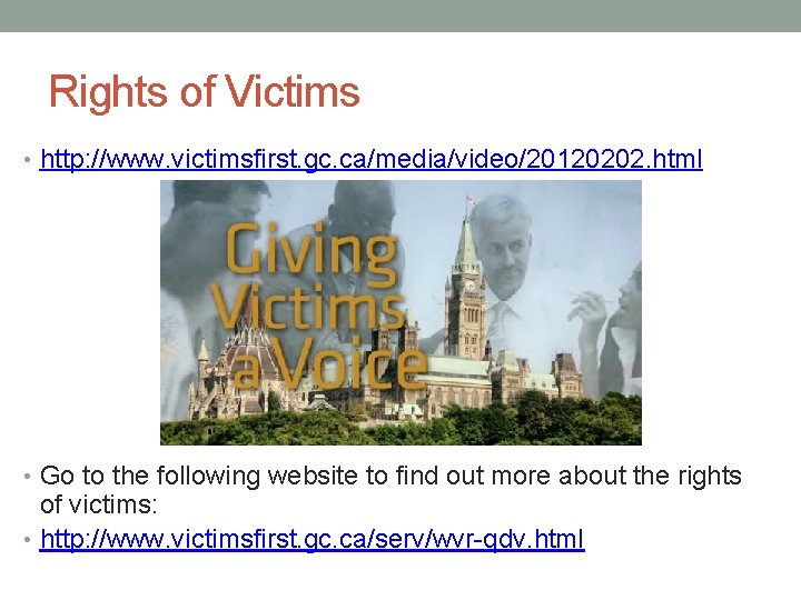 PROTECTION OF RIGHTS 1 Balancing Rights 2 Rights