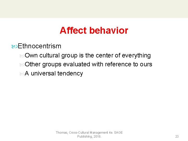 Chapter 2 Describing Culture What It Is and