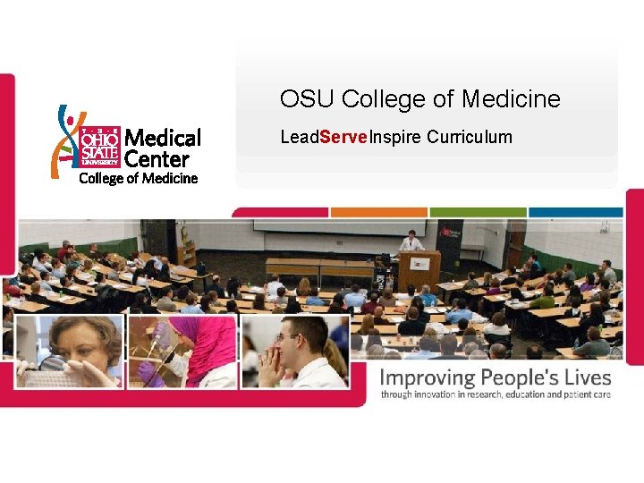OSU College of Medicine Lead Serve Inspire Curriculum
