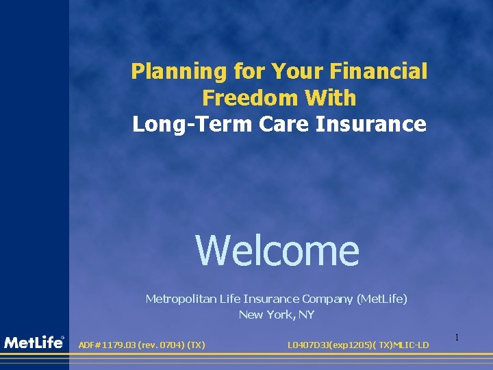 Planning for Your Financial Freedom With LongTerm Care