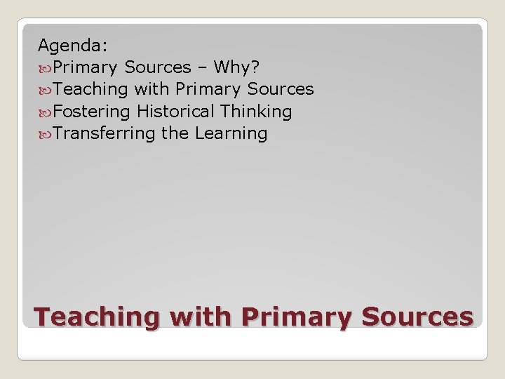 Primary Sources Critical ThinkingInquirybased LearningContent ...