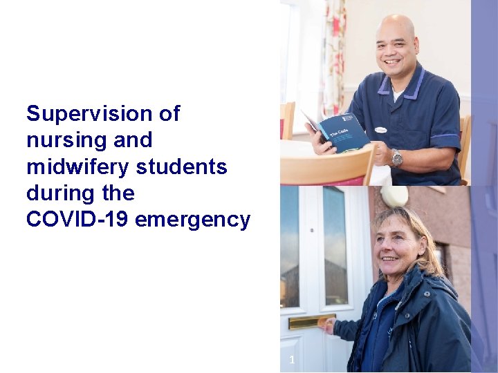 Supervision of nursing and midwifery students during the