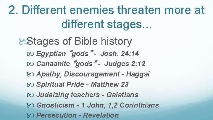 Four Facts About Spiritual Enemies Ephesians 6 12