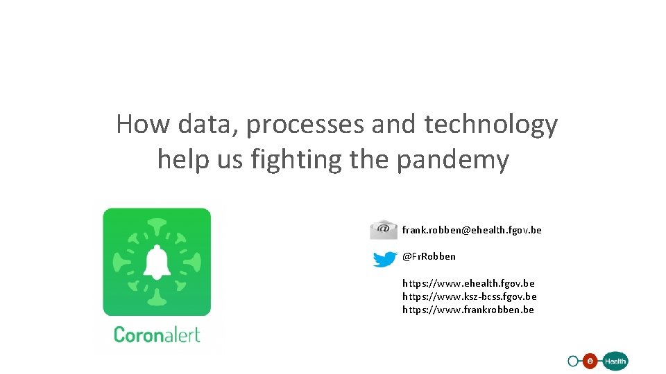 How data processes and technology help us fighting