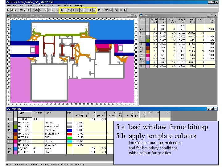 Using BISCO for thermal simulation of window frames