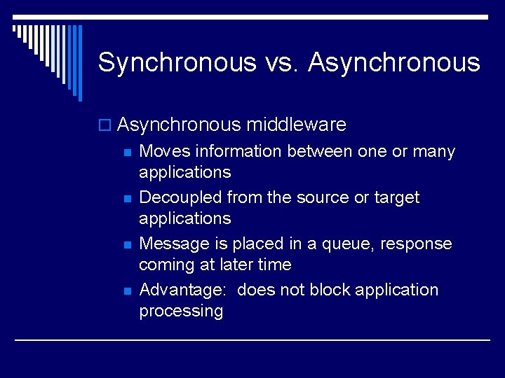 Introduction to Middleware IST 421 Spring 2004 Lecture