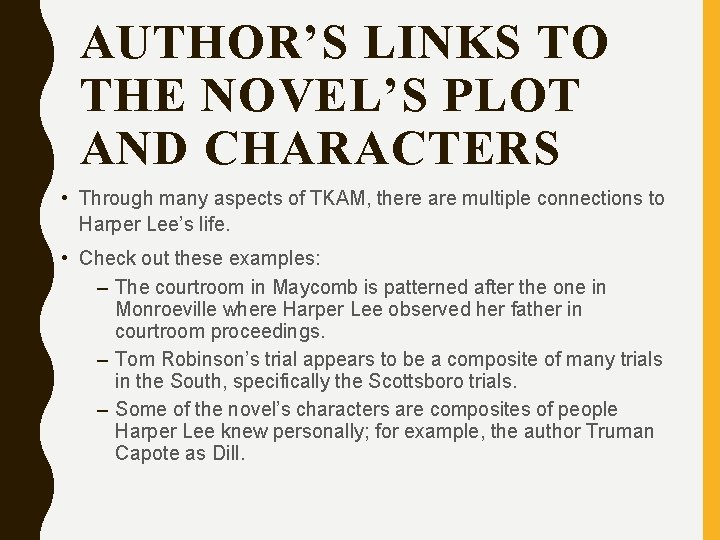 TO KILL A MOCKINGBIRD BY HARPER LEE OVERVIEW