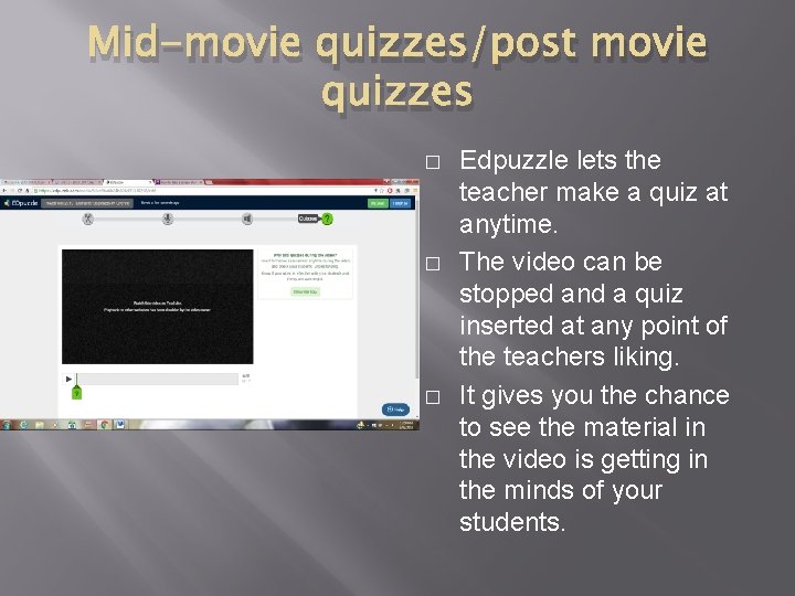 EDPUZZLE By Alex Mc Pherson Videos in The