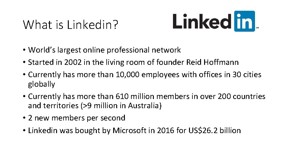 How to build a brilliant Linkedin profile Clayton