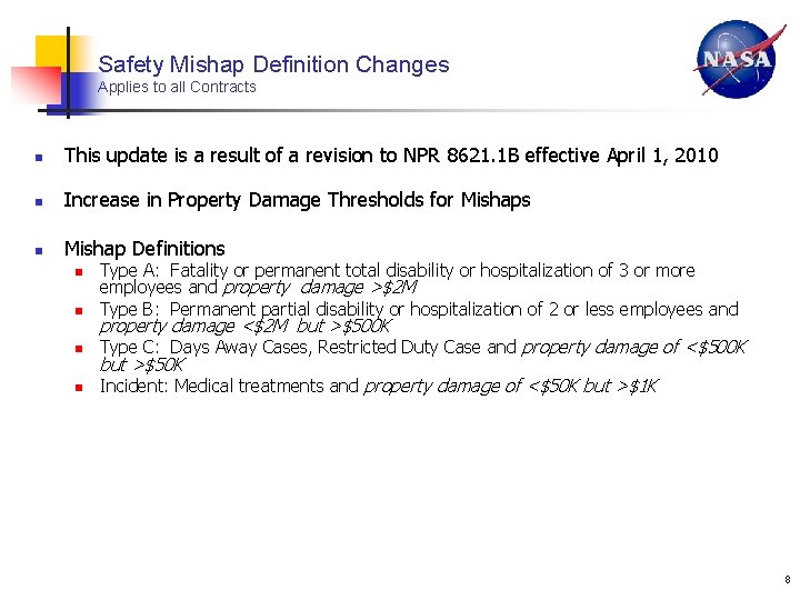 Award Fee Evaluation Update to Guidance Best Practices