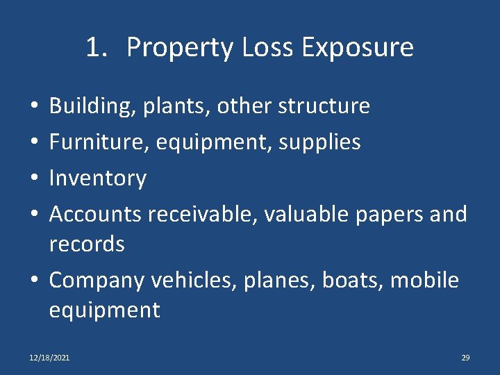 12182021 1 Chapter 3 Introduction To Risk Management