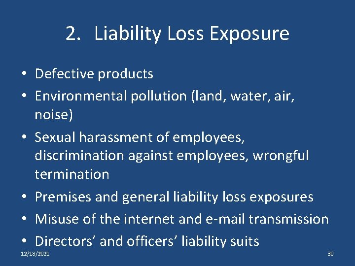 12182021 1 Chapter 3 Introduction To Risk Management