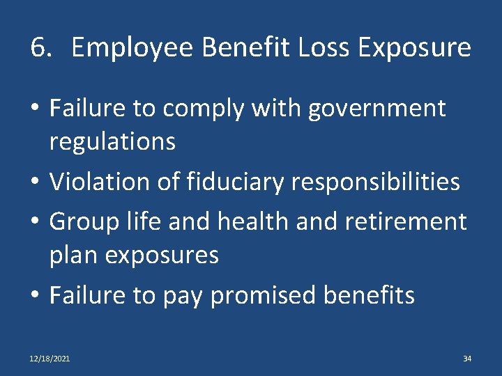 12182021 1 Chapter 3 Introduction To Risk Management