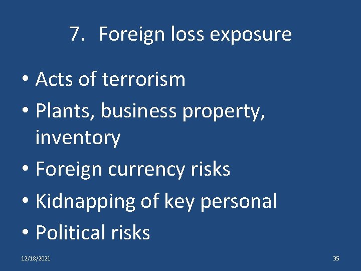 12182021 1 Chapter 3 Introduction To Risk Management