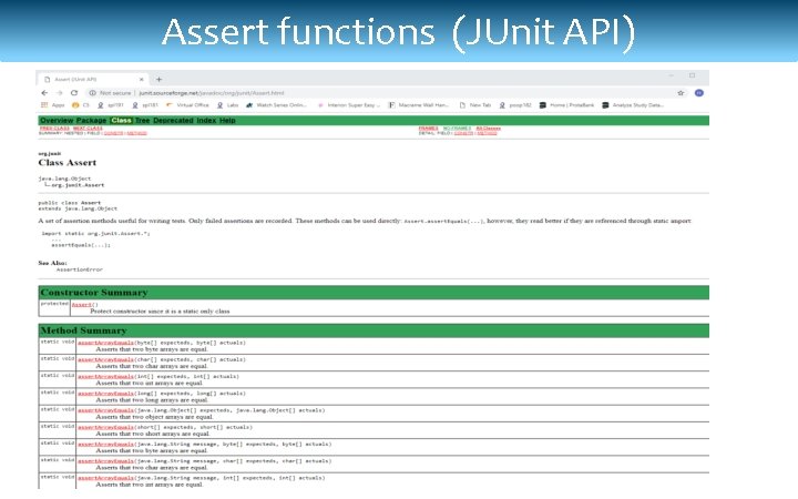 Principles of Object Oriented Programming Testing Junit OOP