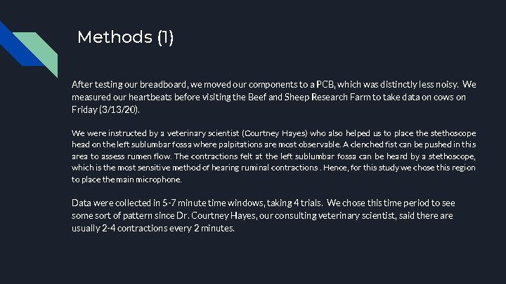 Feasibility Study Measuring Ruminal Contractions of Cattle Using