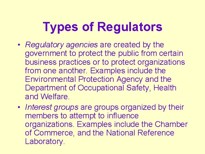 ORGANIZATIONS and MANAGEMENT Objectives Describe the characteristics of