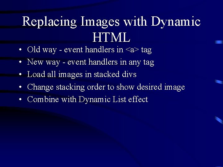 The Web Wizards Guide To DHTML and CSS