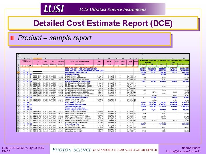 Project Management Cost and Schedule Nadine Kurita ANSIEIA748