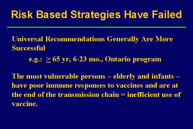 HERD PROTECTION BY IMMUNIZATION W Paul Glezen M