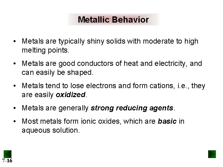 Trends in Atomic Size Atomic size increases as