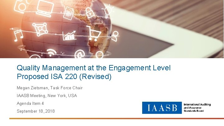 Quality Management at the Engagement Level Proposed ISA