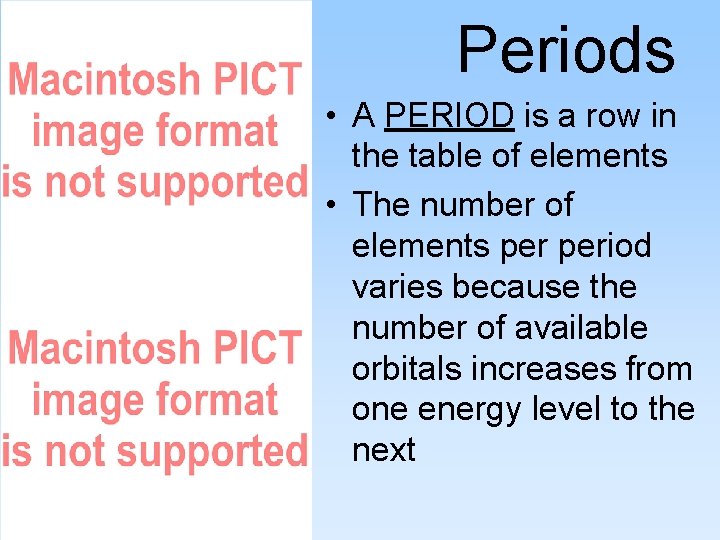 Modern Periodic Table Section 5 2 The PERIODIC