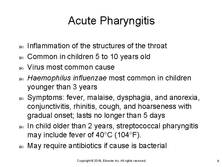 Chapter 25 The Child with a Respiratory Disorder
