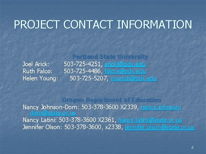Aligning Outcomes Measurement With Early Learning GuidelinesStandards ...