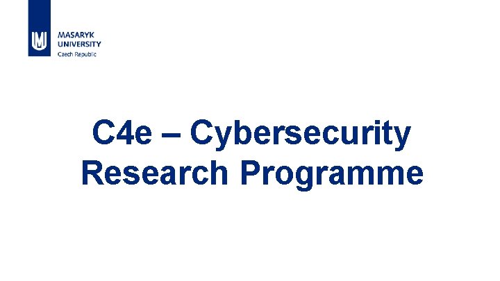 C 4 e Cybersecurity Cybercrime and Critical Information