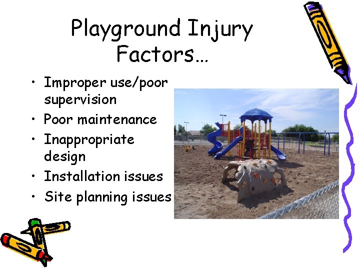 Playground Safety Ed Stallard Certified Playground Safety Inspector