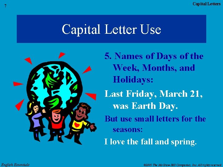 Chapter Thirteen Capital Letters English Essentials John Langan