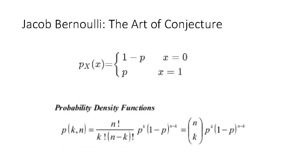 The Bernoulli Brothers CDT Place and CDT Wozniak