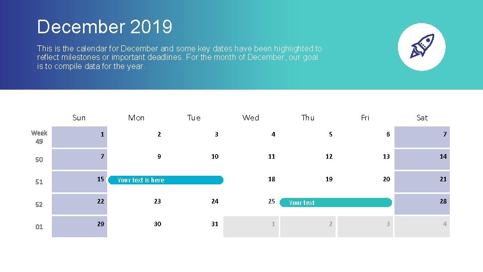 2019 ROADMAP Presented by You Exec This presentation